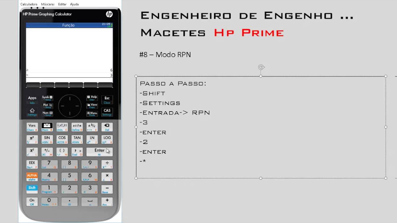 #8 Modo RPN Hp Prime - YouTube