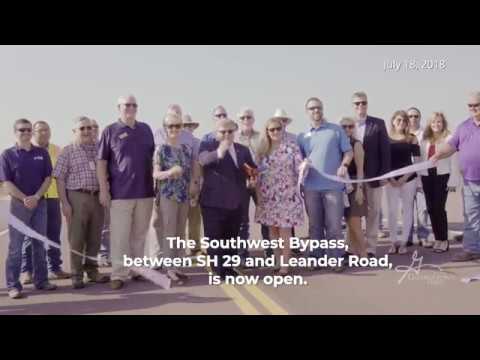 Southwest Bypass in Georgetown Tx Opens to Traffic. July 18, 2018 - YouTube