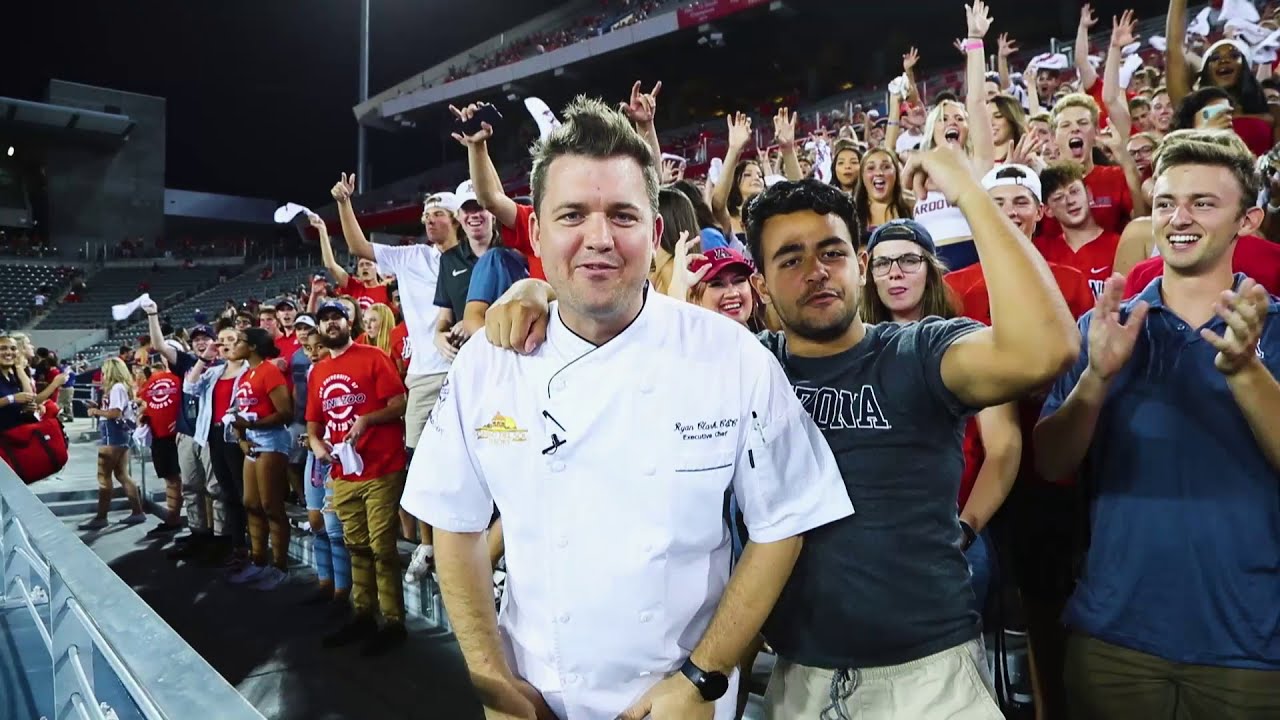 Chef Ryan Clark University of Arizona Tailgate - YouTube