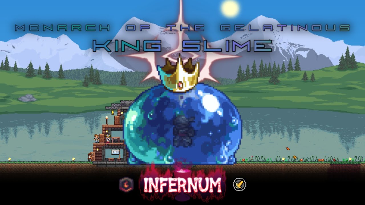 Monarch of the Gelatinous, King Slime - Melee | Terraria Calamity ...