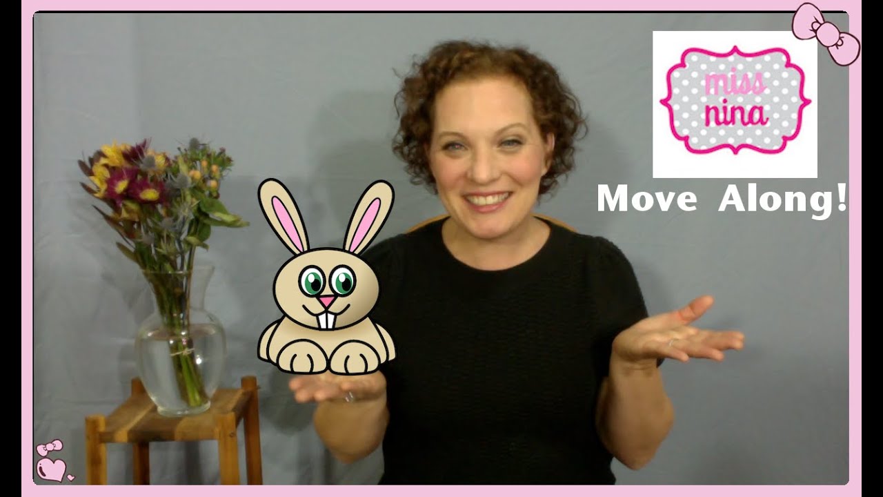 Children's Rhyme: Here Is A Bunny - YouTube