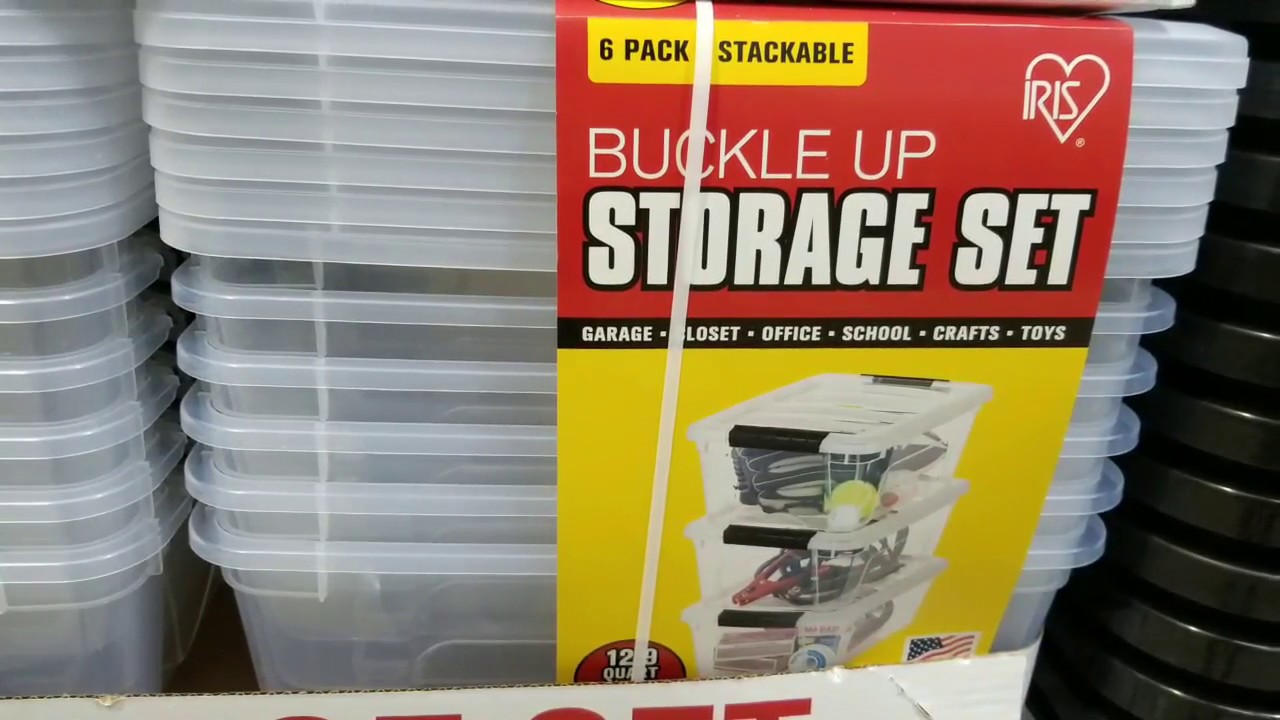 Costco Buckleup Storage Set Translucent Storage Boxs 6 Pack For 16 costco-buckleup-storage-set-translucent-storage-boxs-6-pack-for-16