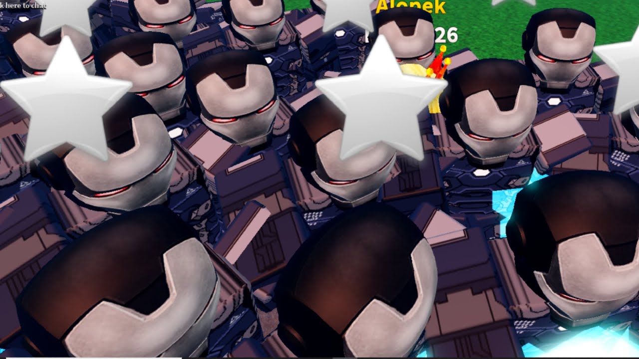 War Machine Army in Ultimate Tower Defense! Superheros vs Anime ...