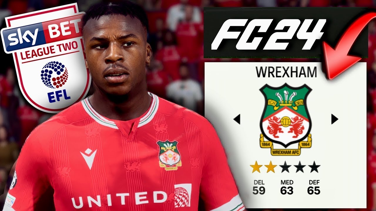 Im live playing EA Sports Fc 24 Wrexham Career Mode - YouTube