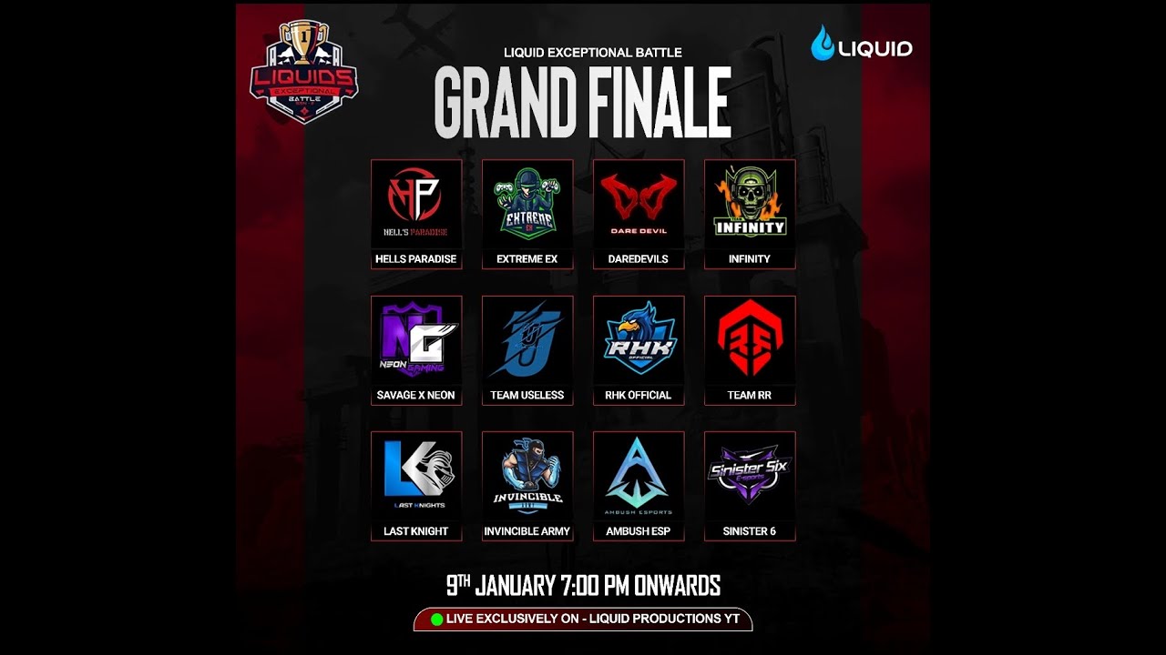 [🔴LIVE] GRAND FINAL || LIQUID EXCEPTIONAL WAR S2 || GARENA FREE FIRE ...