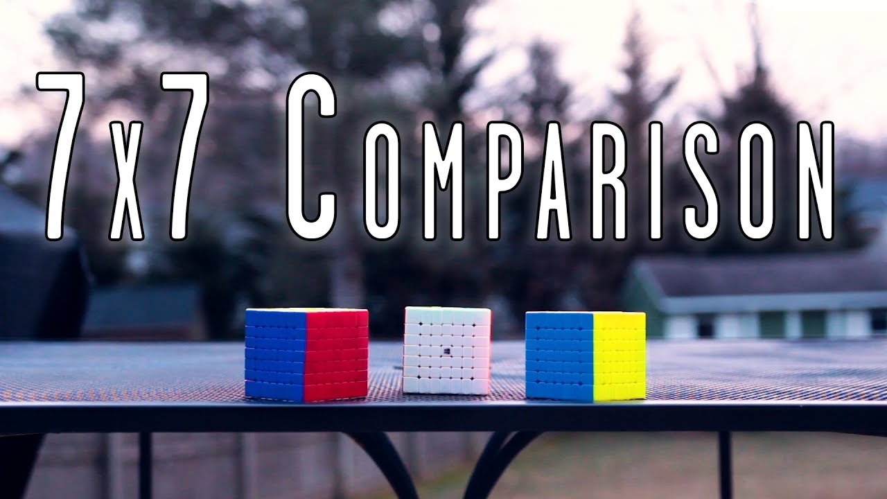 What's the Best 7x7 Speedcube for You? [2019 Comparison] - YouTube