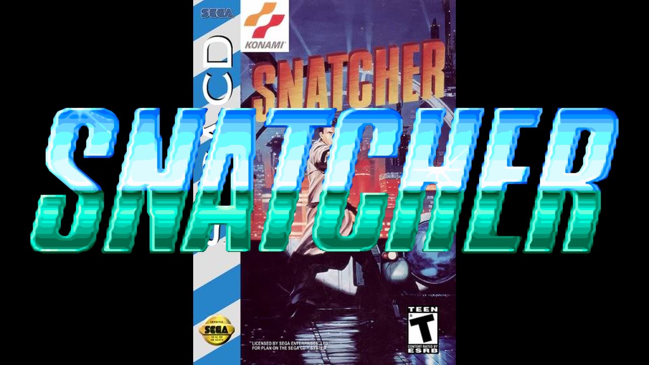 Snatcher (1994) (Sega CD) Intro [xBRZ@720p] - YouTube