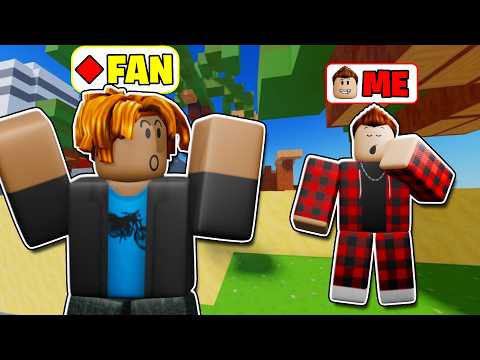 I Met A FAN In Roblox SkyWars!