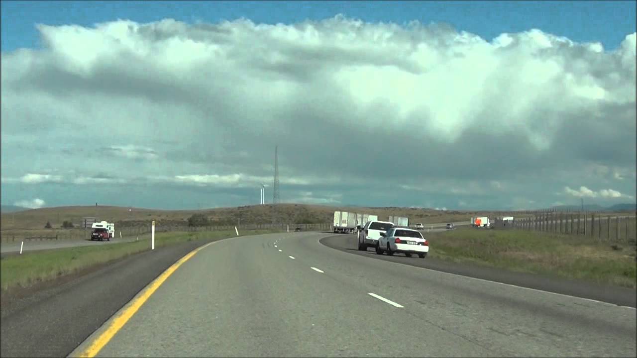 Washington - Interstate 90 East - Mile Marker 90-100 (5/21/13) - YouTube
