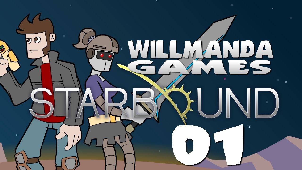 Let's Play Starbound! part 1 -- Amanda is Definitely Not a Robot - YouTube