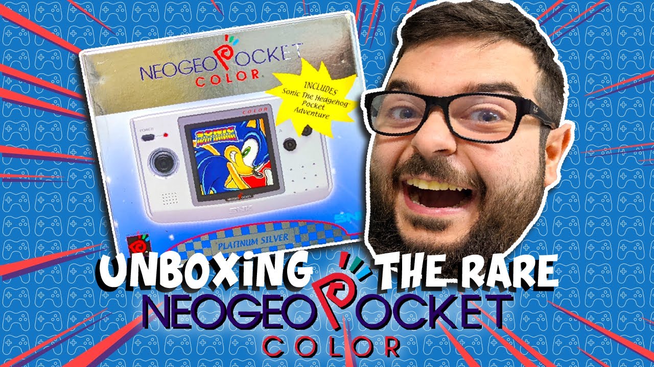 Unboxing SNK's Answer To The Game Boy Color - The Neo Geo Pocket Color ...