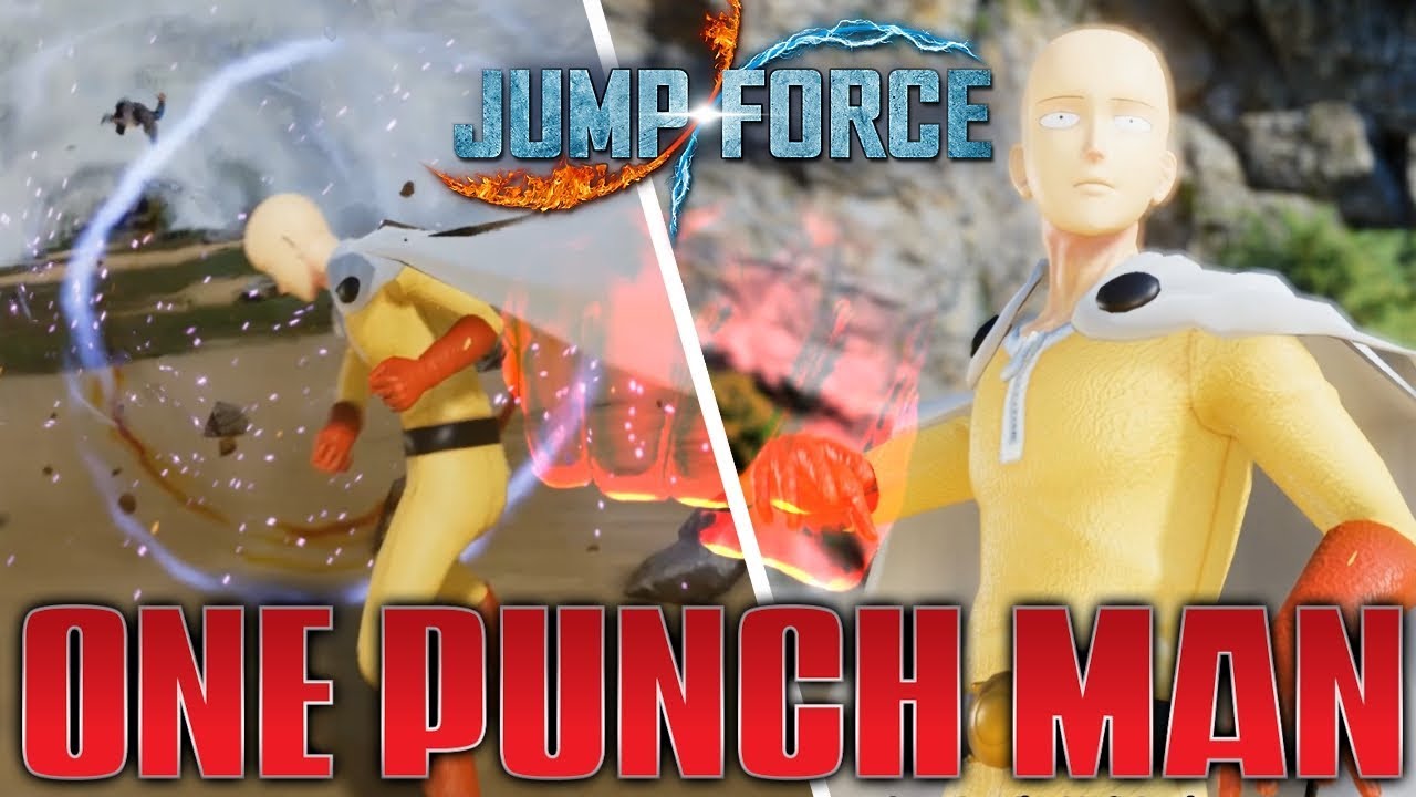Jump Force - Saitama vs Goku - YouTube