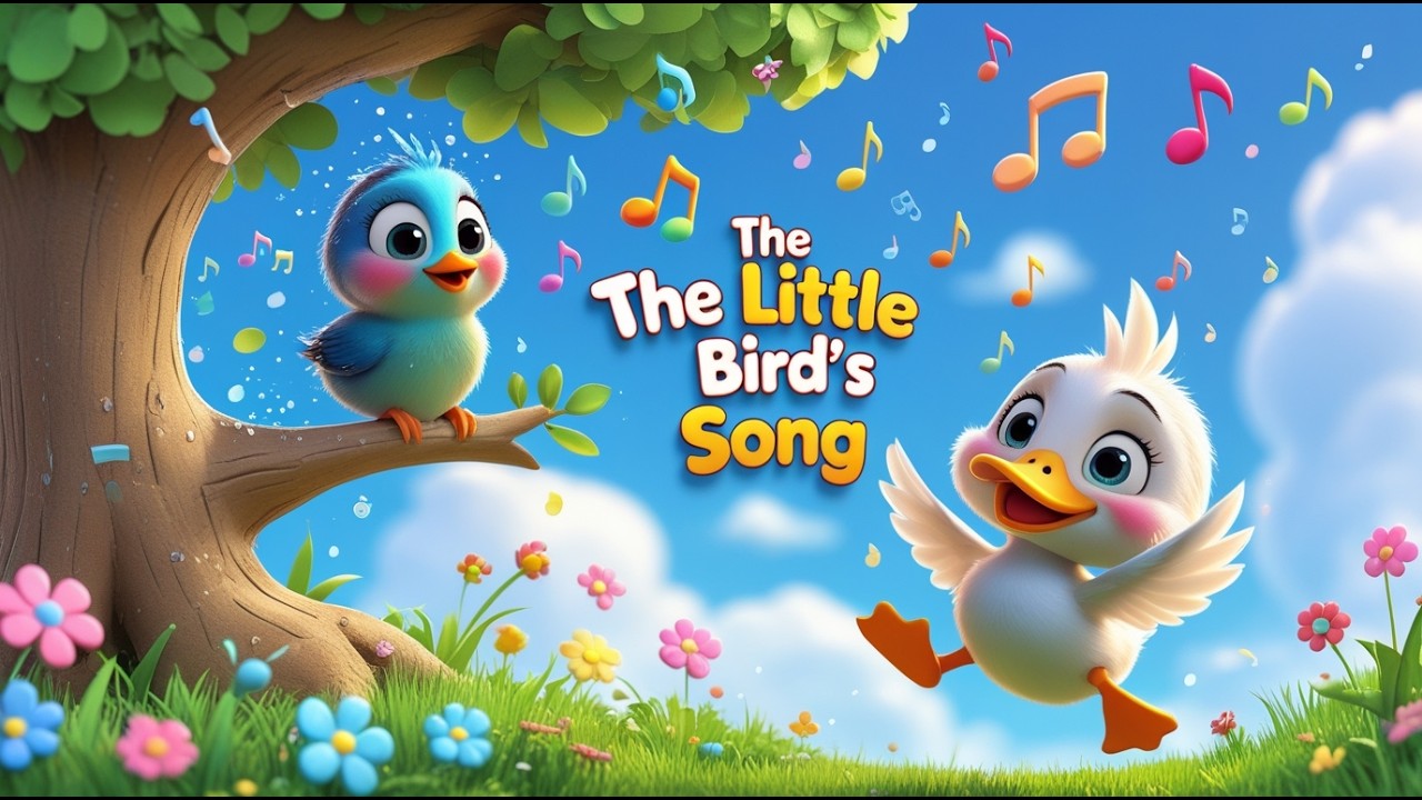 The Little Bird’s Song 🐦🎵 | Waddle Waddle Quack Quack | Fun Nursery ...
