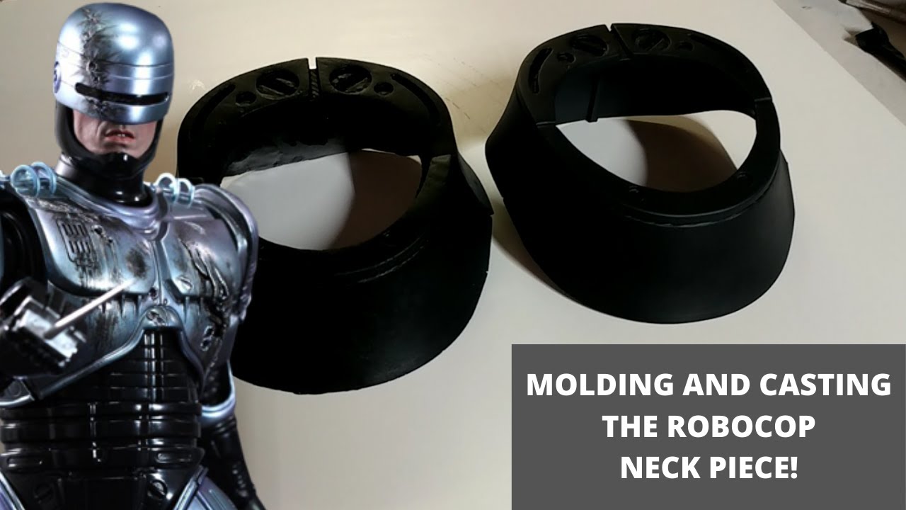 Molding and Casting The Robocop Neck Piece! With Rebound 25 Silicone ...