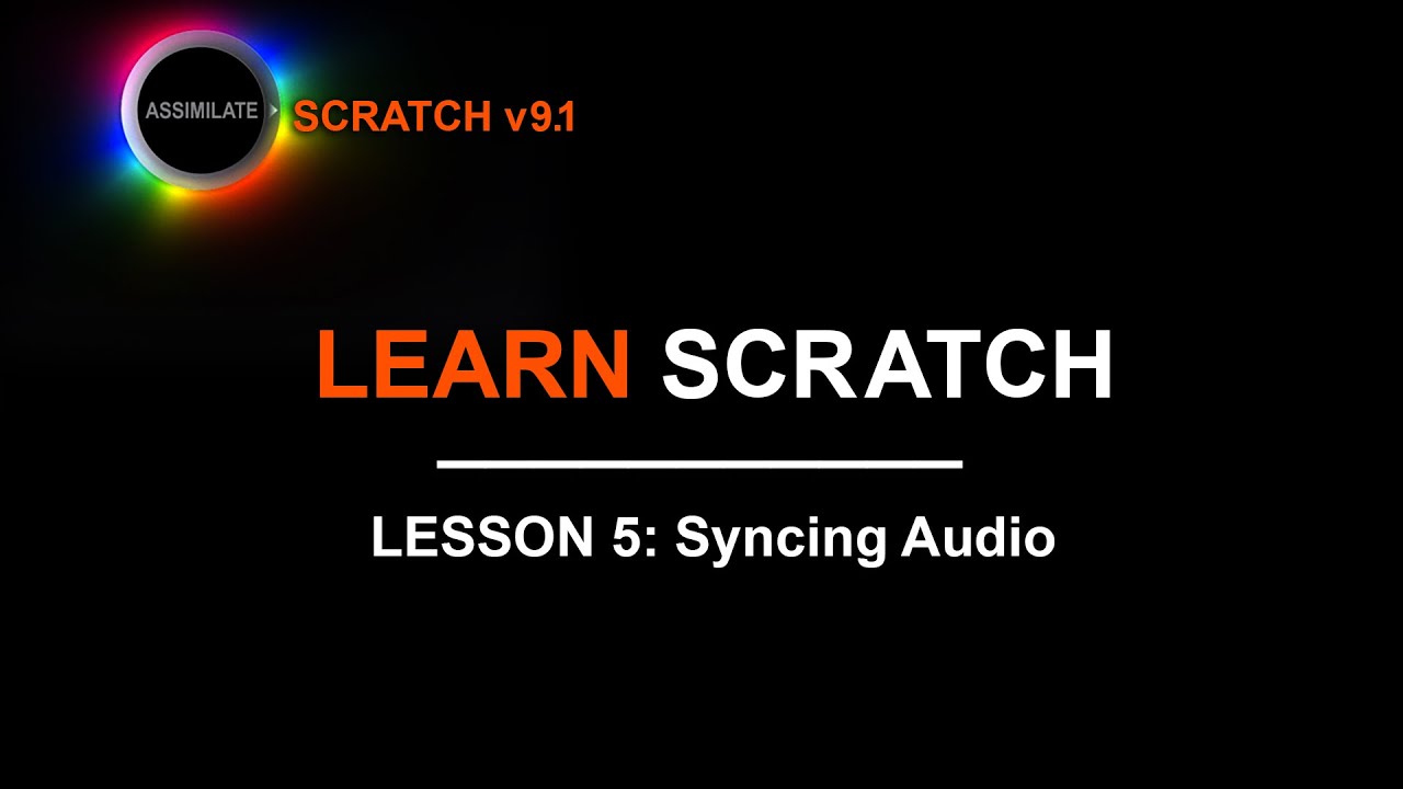 Learn Scratch - Lesson 5 - Syncing Audio - YouTube