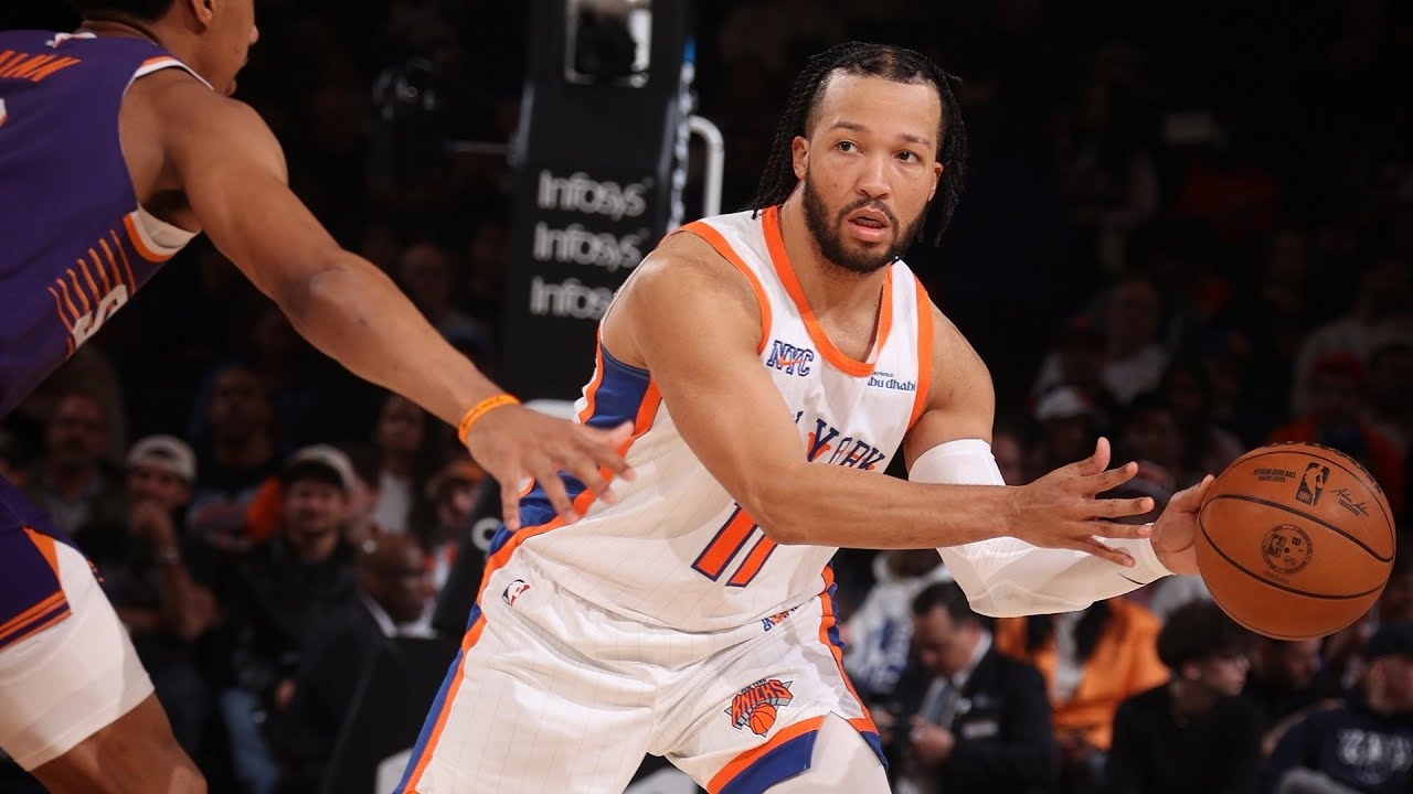 Brunson Returns! OG 360 Dunk 32 Pts! Knicks 50 Wins! - YouTube