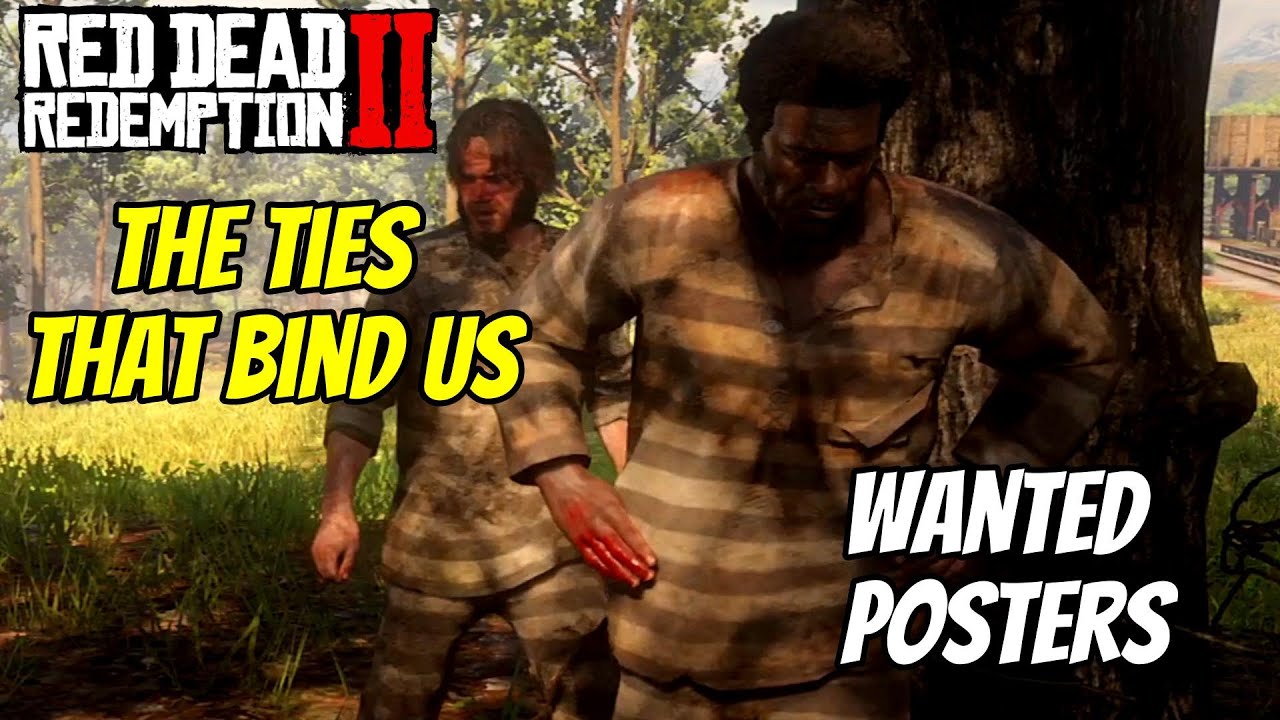 rdr2. Wanted Poster. The Ties That Bind Us. . Red Dead Redemption2 ...