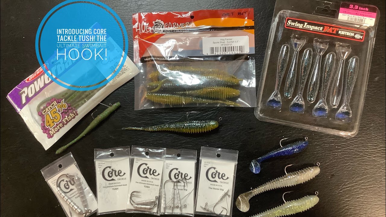 Introducing Core Tackle TUSH! The Ultimate Swimbait Hook! - YouTube