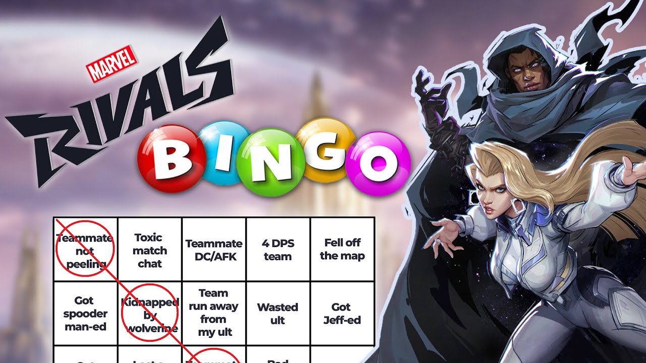 I Stream Marvel Rivals Until I Get a Bingo... How Long Will It Take ...
