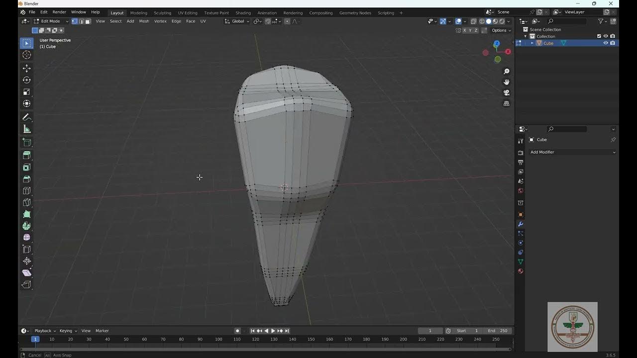 digital sculpting for teeth:05B edit mode 4 voxel remeshing and proportional editing - YouTube