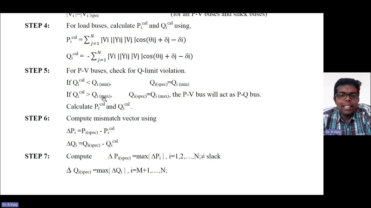 Fast Decoupled Load Flow Method #powersystemanalysis - YouTube