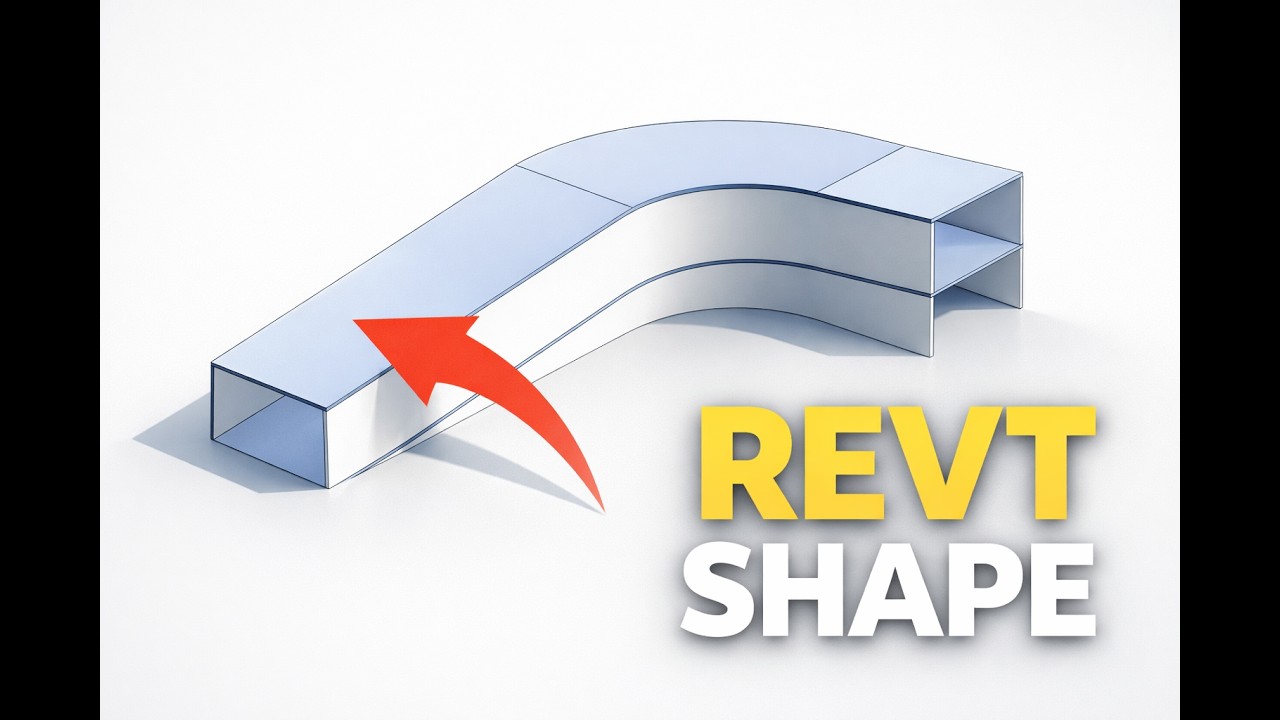 How to model curved shapes in revit 01 - YouTube