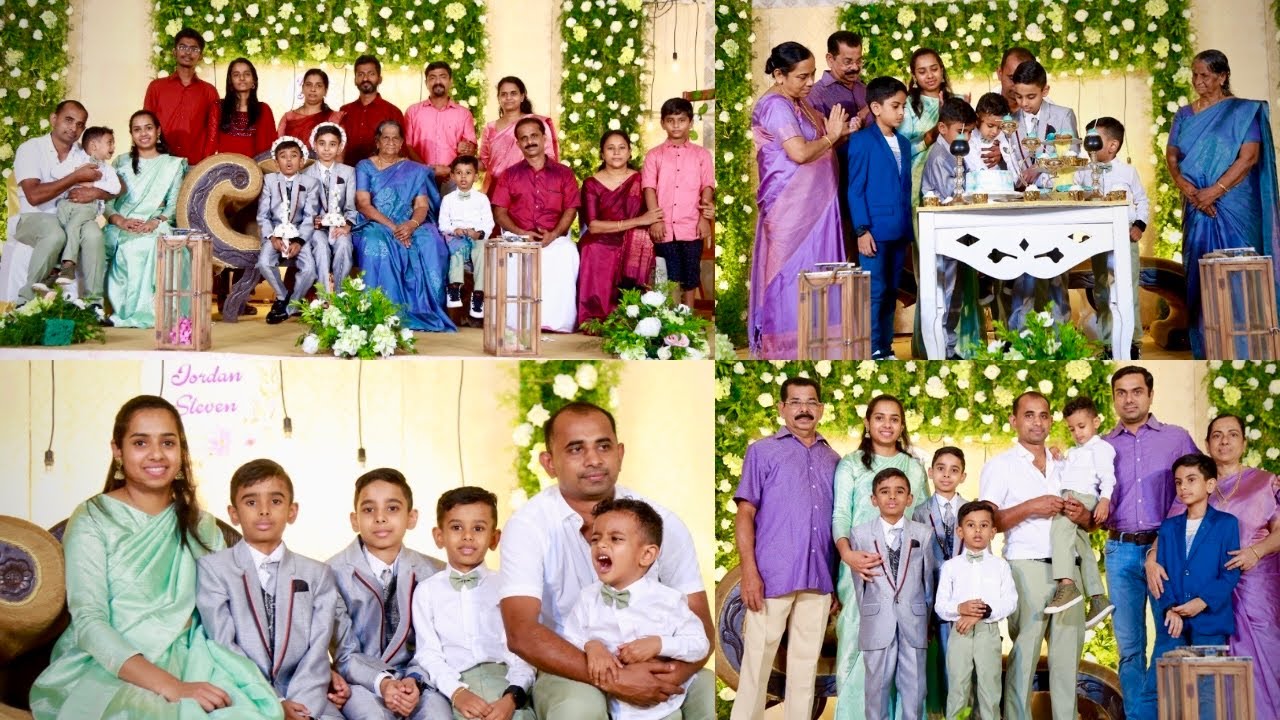Baptism of Steven And First Holy Communion of Nathan Rajesh and Jordan ...
