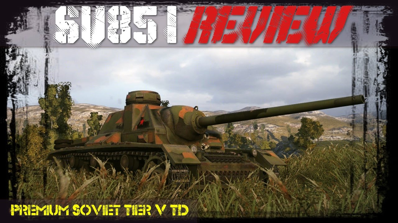 WoT: Soviet SU-85i Review - YouTube
