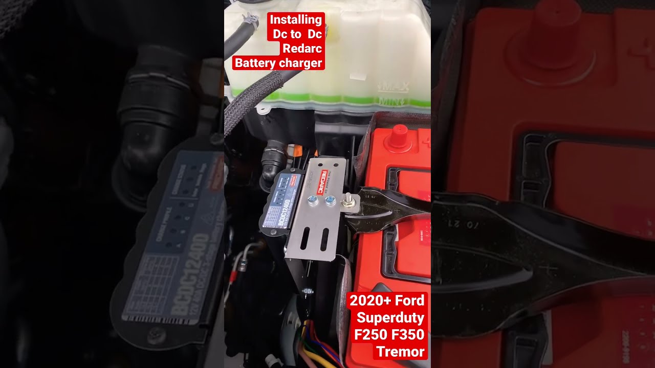Installing REDARC DC to DC Battery charger 2020+ Ford Superduty F250 ...