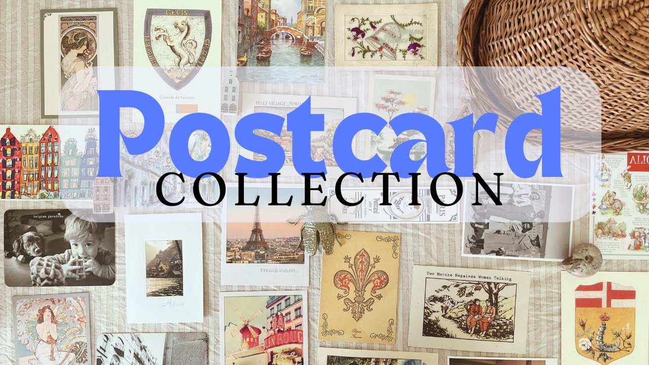 Postcards Collection from my Vacations - YouTube