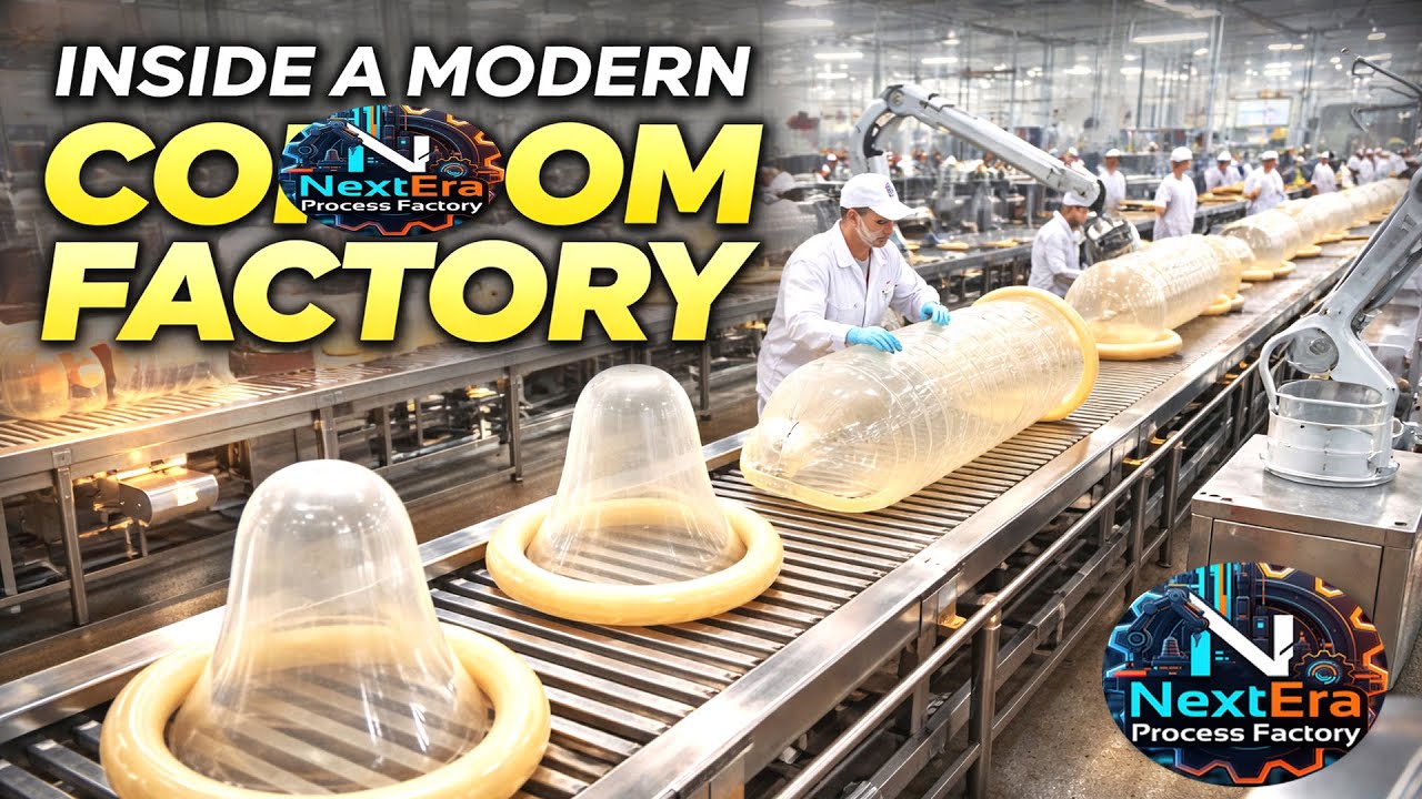 Inside the WORLD'S MOST ADVANCED Con*d*om Factory | NxtPF - YouTube