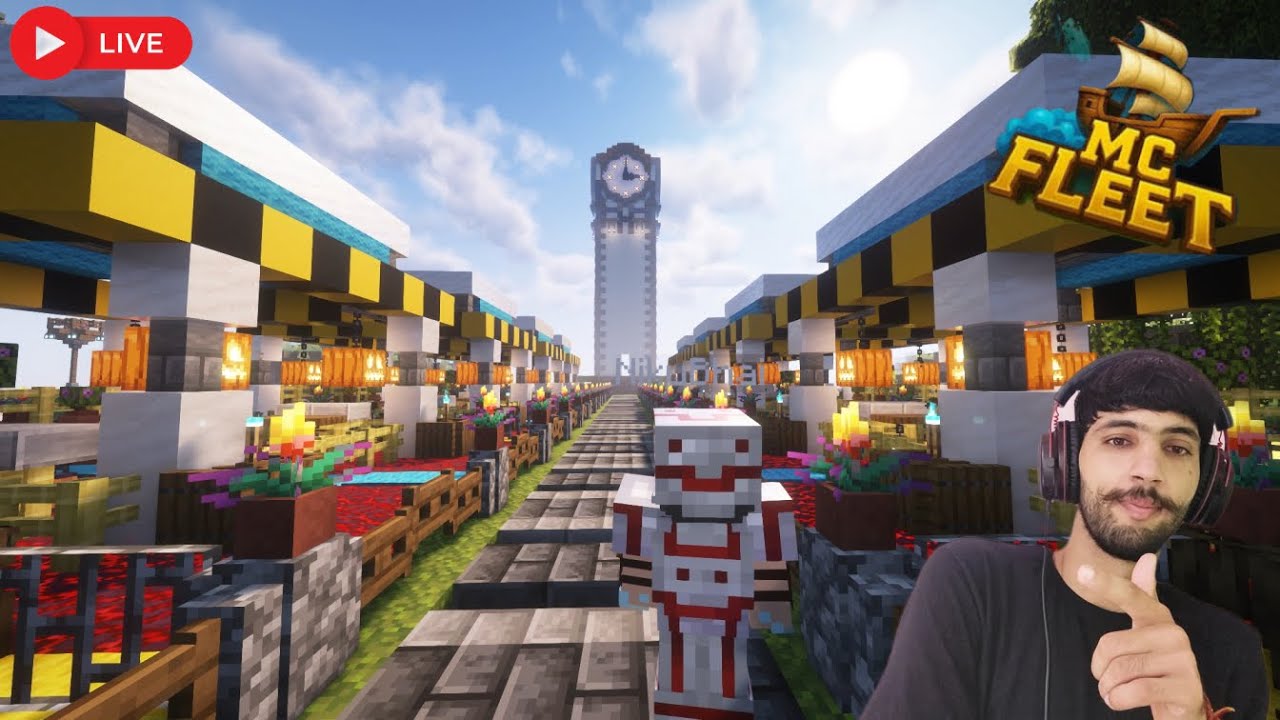 BUILD BIGGEST 🤯 CLOCK TOWER | MC Fleet | #42 #gamerfleet #minecraft ...