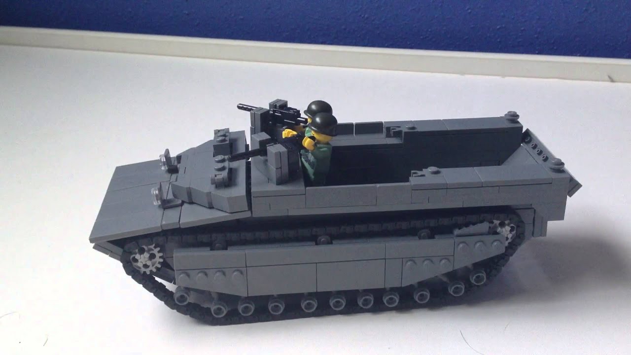 Brick Battalions LVT-4 Review! - YouTube