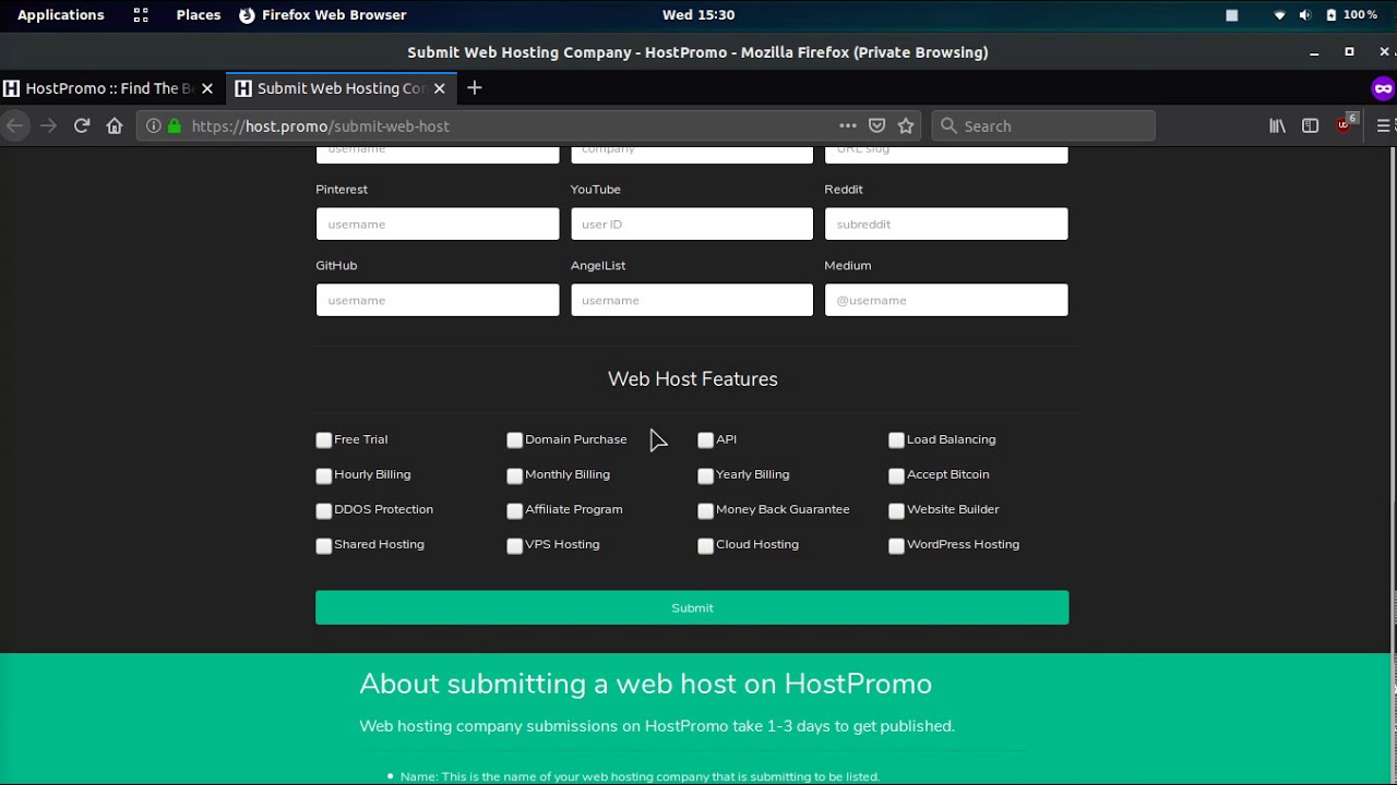 🎉 SUBMIT WEB HOSTING COMPANY TO HOST.PROMO 🎉 - YouTube