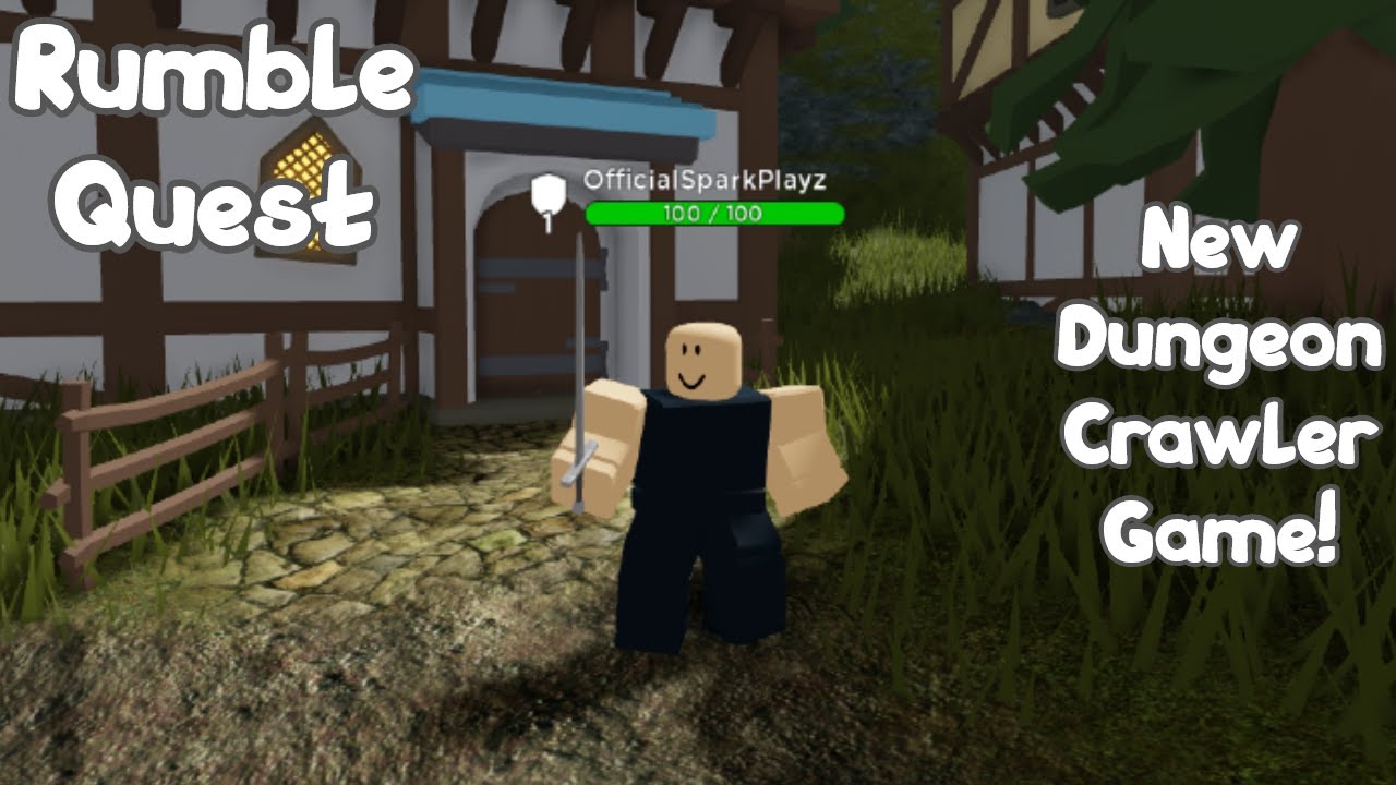 Checking Out A NEW DUNGEON CRAWLER Game! | Roblox Rumble Quest - YouTube