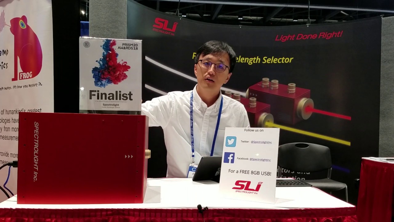 One Box Tunable Laser System CLEO 2019 - YouTube