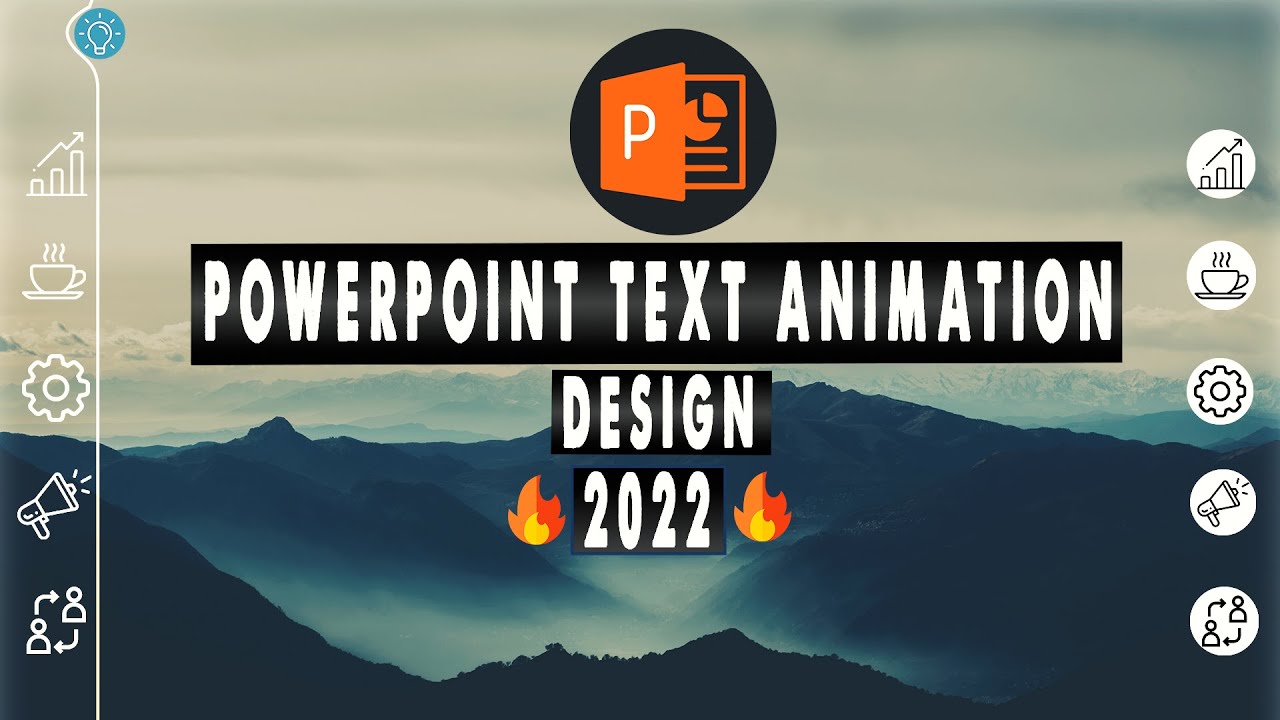 How to Make an Amazing PowerPoint Text Animation - YouTube
