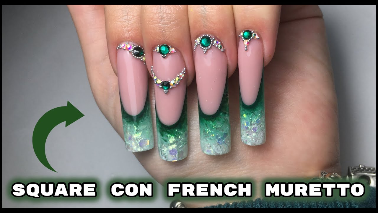 🍀 FACCIAMO LE UNGHIE INSIEME: SQUARE CON FRENCH MURETTO|Makolina95 ...