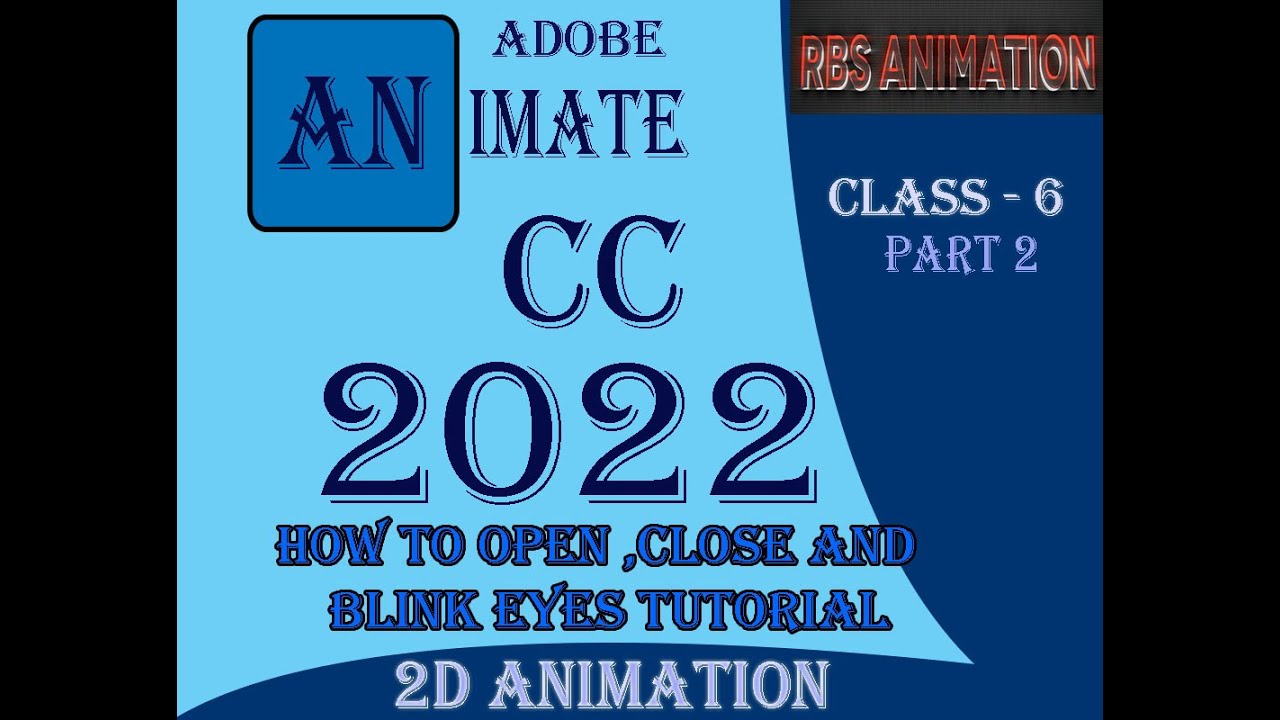 Adobe Animate CC 2022 FREE FOR LIFETIME | Krishna's eye open, close ,blink|"2D ANIMATION ...