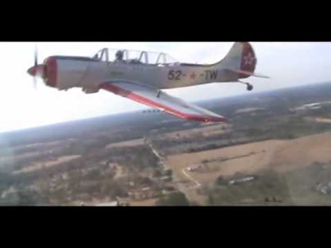 Flying with Shane Golden (Red Thunder Air Show Team) - YouTube