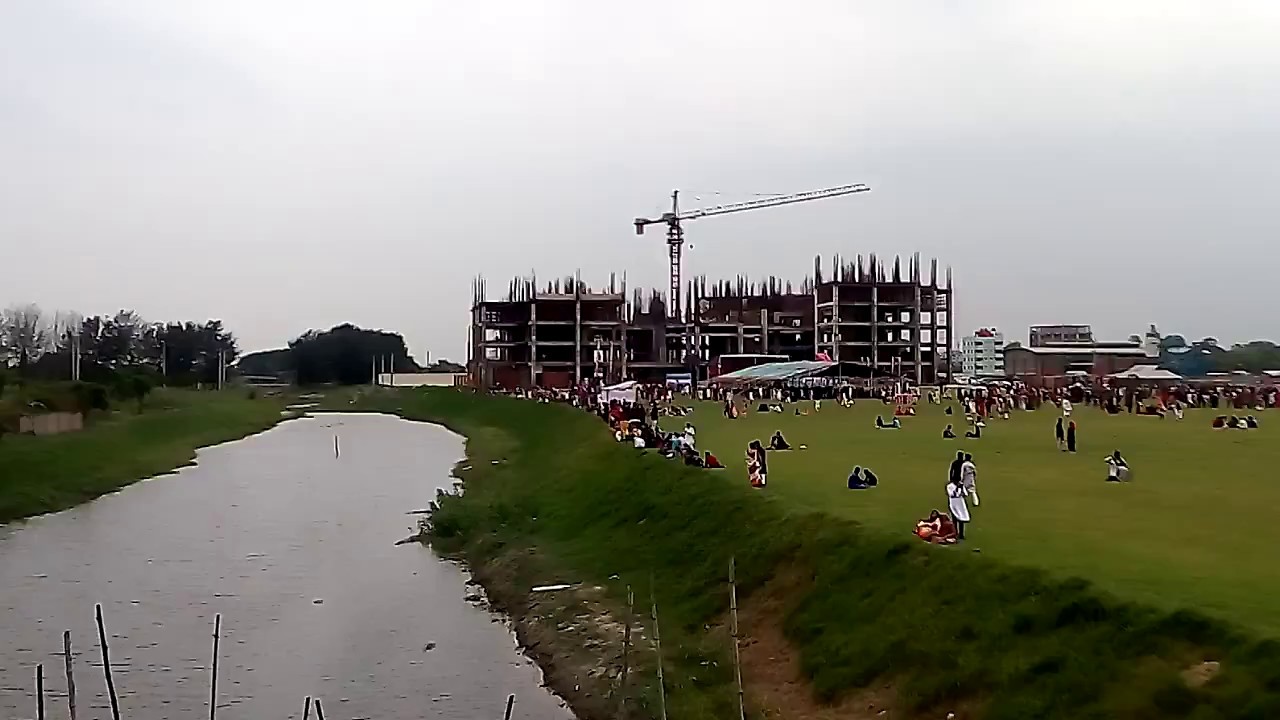 United International University permanent campus best view - YouTube