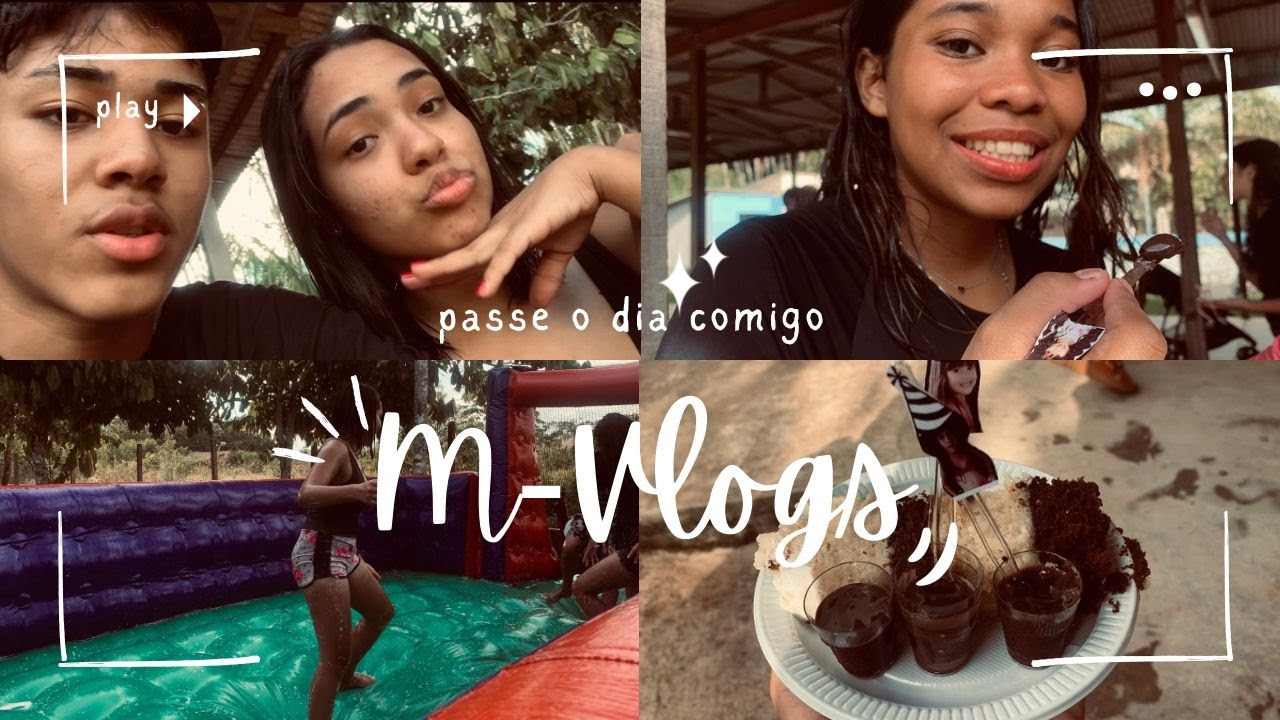 ANIVERSARIO DA MINHA PRIMA | M-VLOGS #01 - YouTube