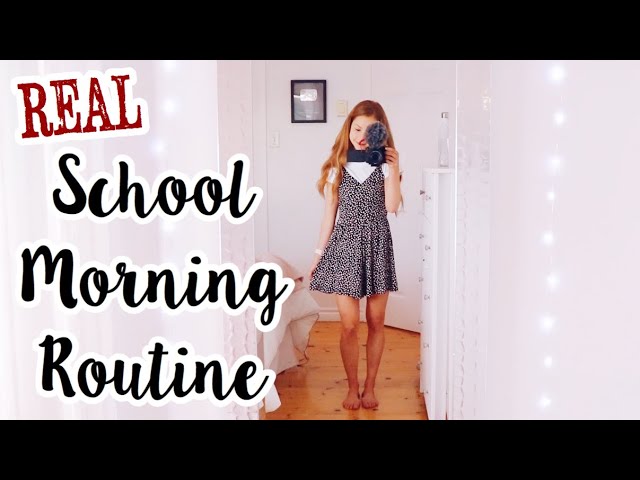 My REAL Morning Routine For High School My REAL Morning Routine For High School