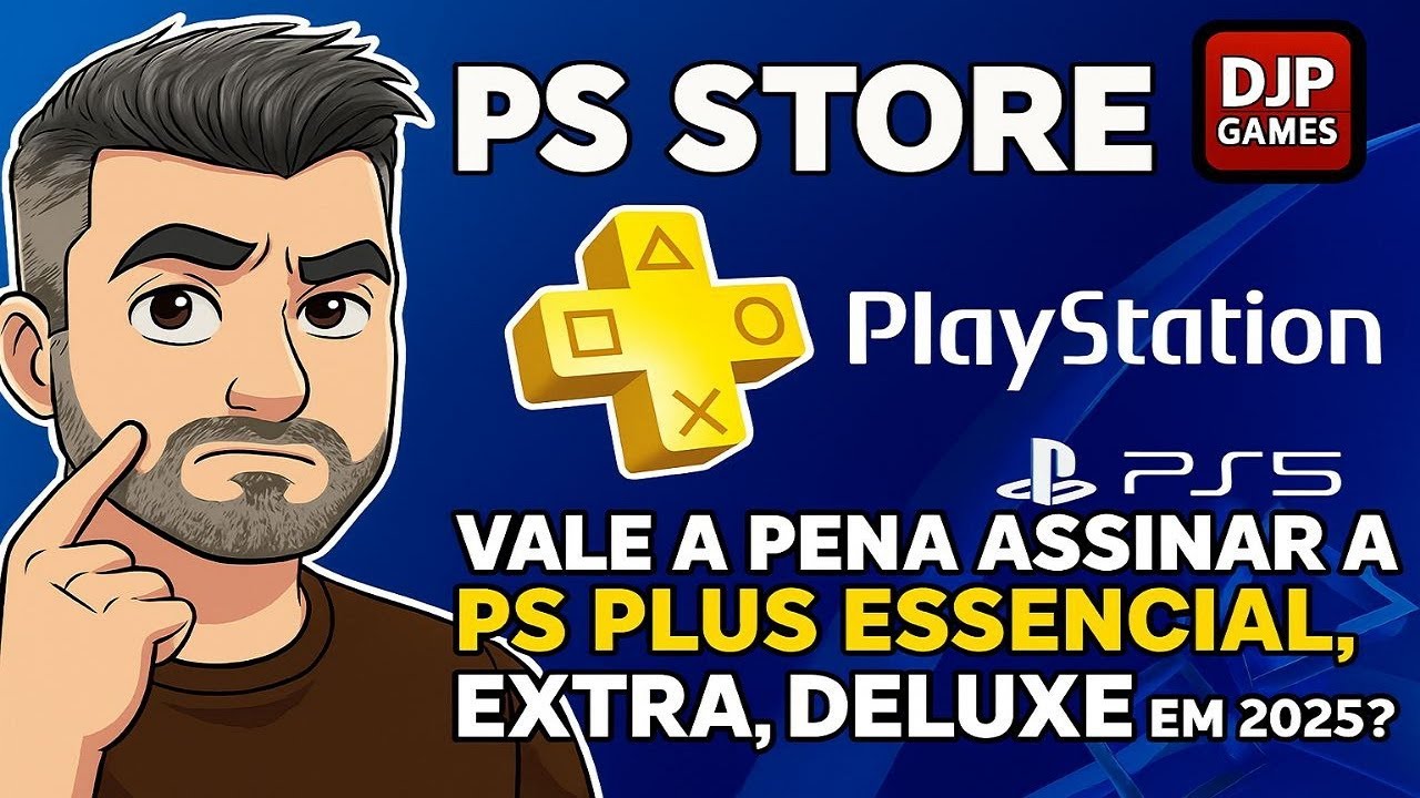Vale a pena Assinar PSN PLUS, Essencial, Extra, Deluxe em 2025? - YouTube