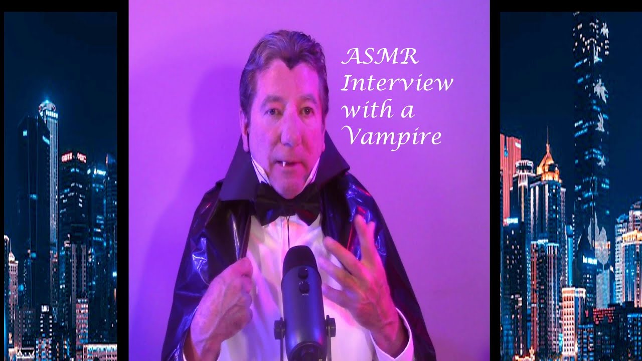 ASMR (Interview with a fake Vampire) Soft spoken interview. - YouTube