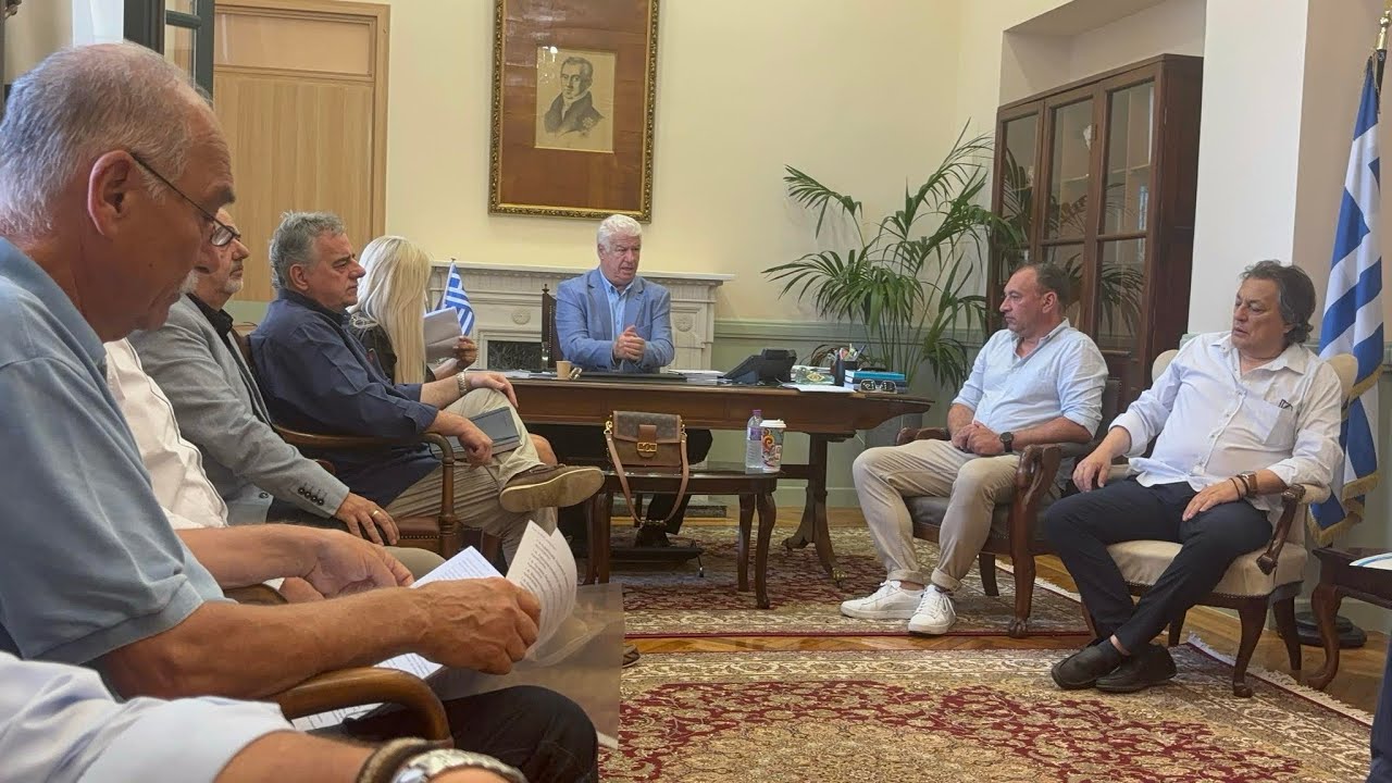 Οι δηλώσεις Τρεπεκλη μετά τη σύσκεψη για το Νοσοκομειο Κέρκυρας - YouTube