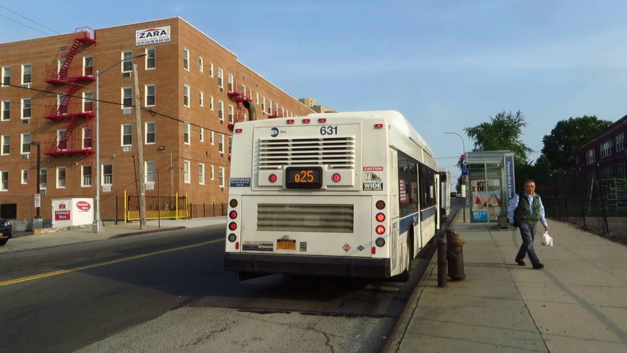 MTA Bus Special: Jamaica bound C40LF 631(LED Headlights) Q25 LTD at ...