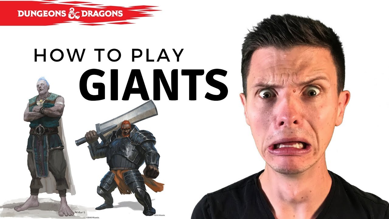 How to play; Giants! - Dungeons and Dragons - YouTube