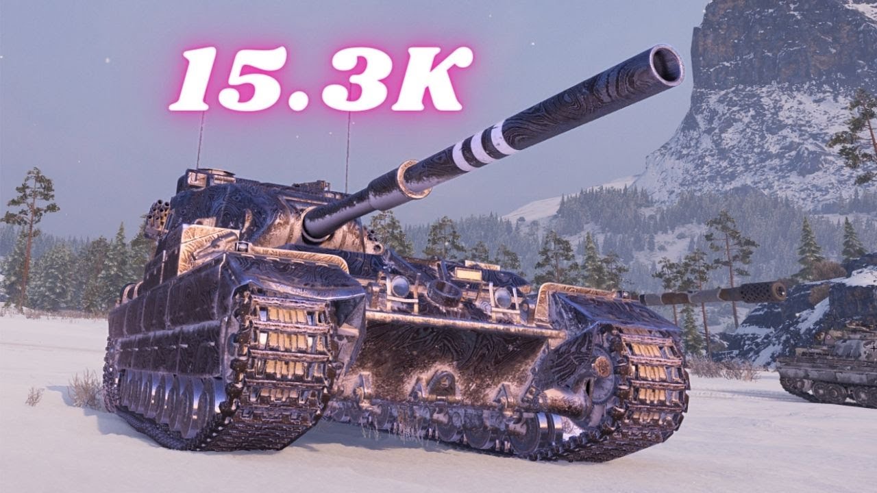 FV215b (183) 15.3K Damage World of Tanks - YouTube