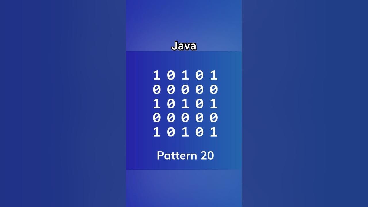 10101 Number Pattern Java Interview Questions for placements#computerscience# ...